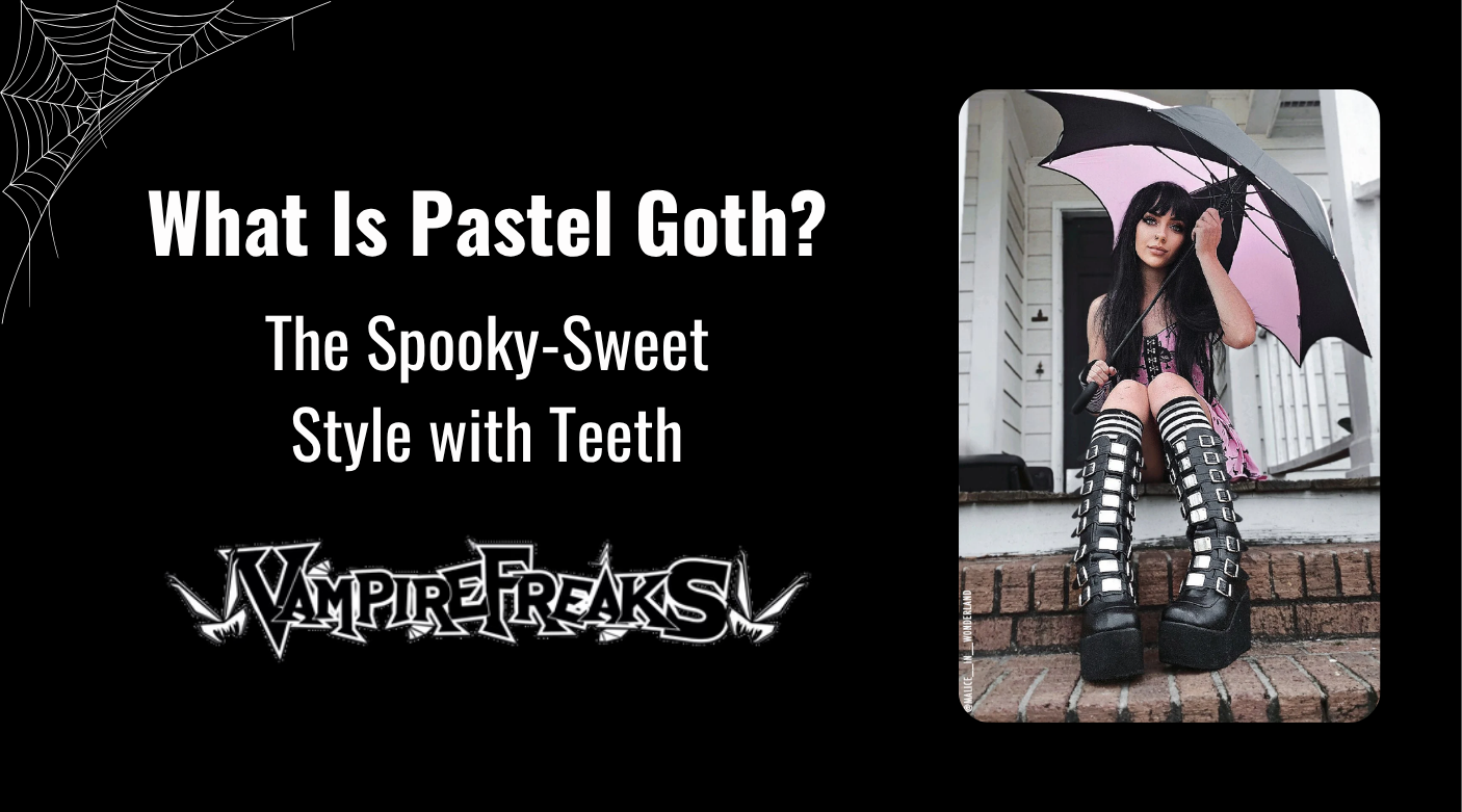 What Is Pastel Goth? The Spooky-Sweet Style with Teeth – VampireFreaks