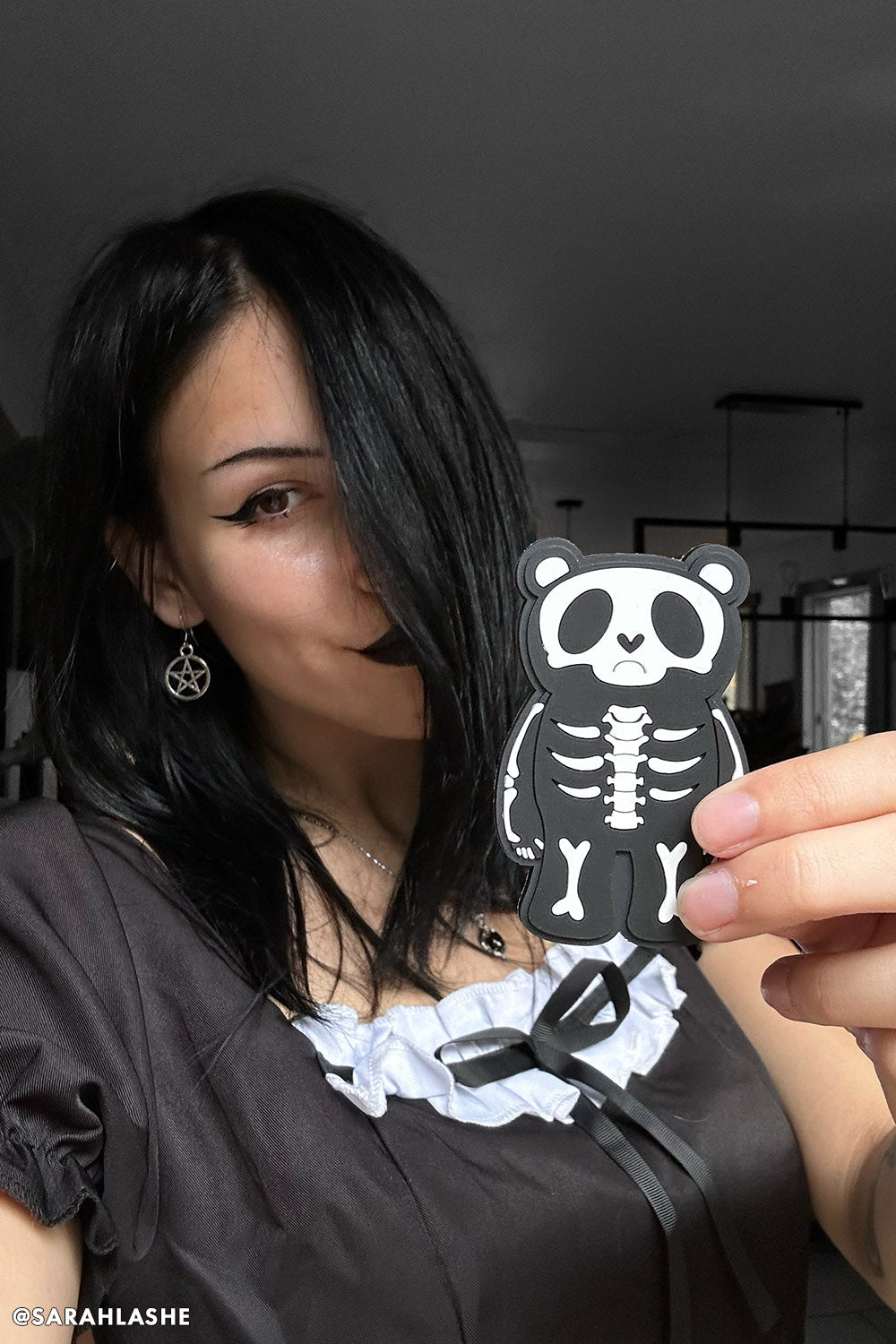 Grumpy Bones Bear Rubber Magnet – VampireFreaks