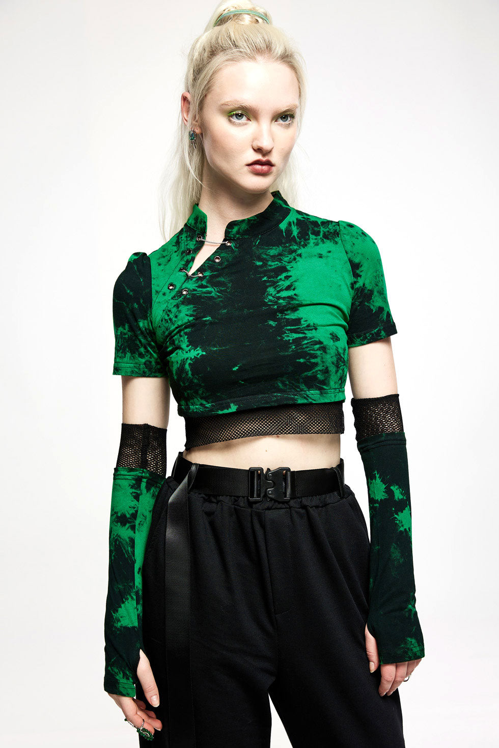 Swamp Witch Crop Top Set Vampirefreaks