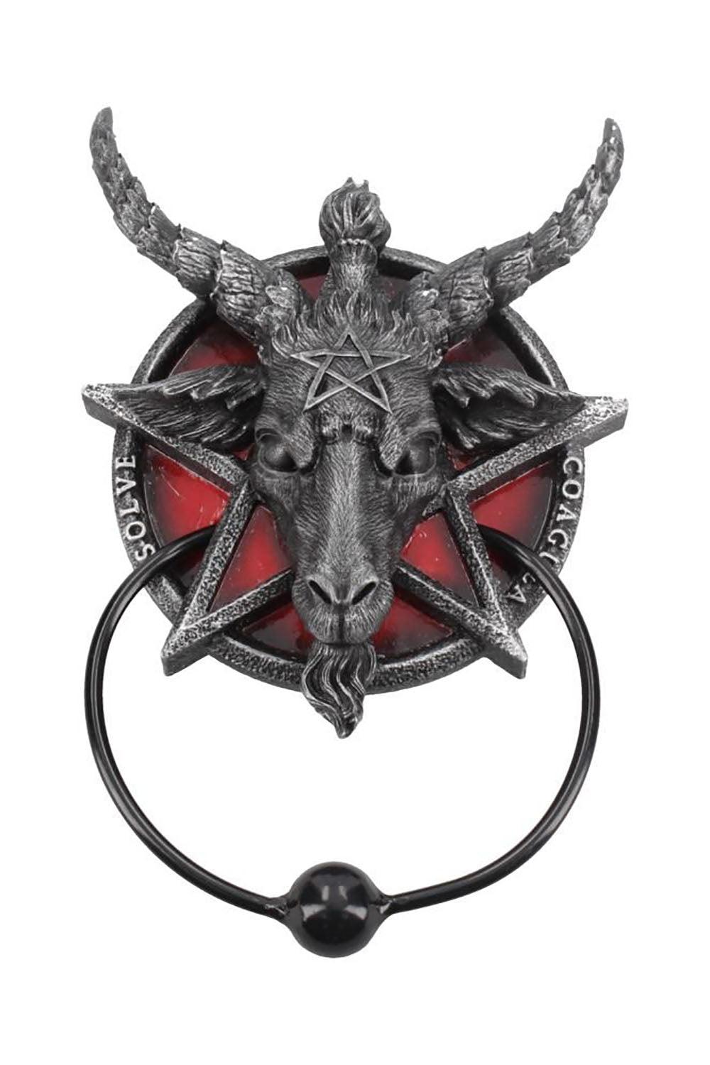 Aldaba de puerta de Baphomet – VampireFreaks