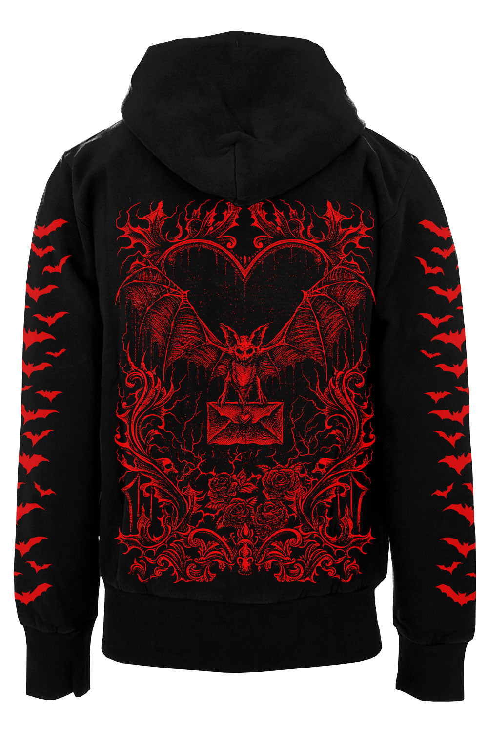 Sanguine Vampir Hoodie [BLOOD RED] [Reißverschluss oder Pullover ...