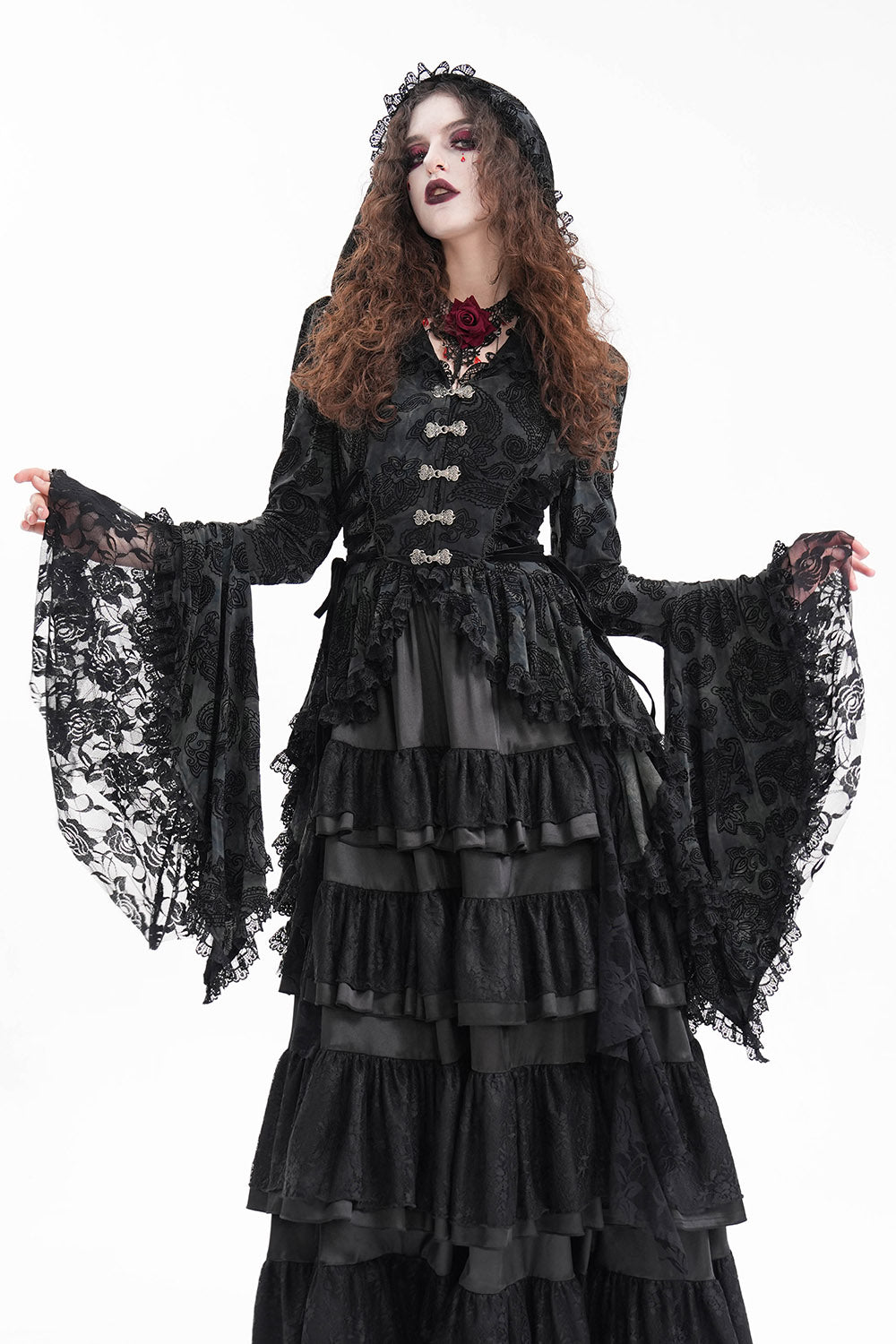 Briar Rose Flared Sleeve Duster [No Restocks] – VampireFreaks