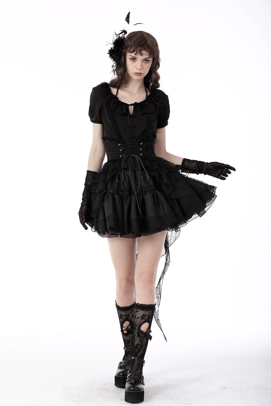 Black Ballet Corset Skirt – VampireFreaks