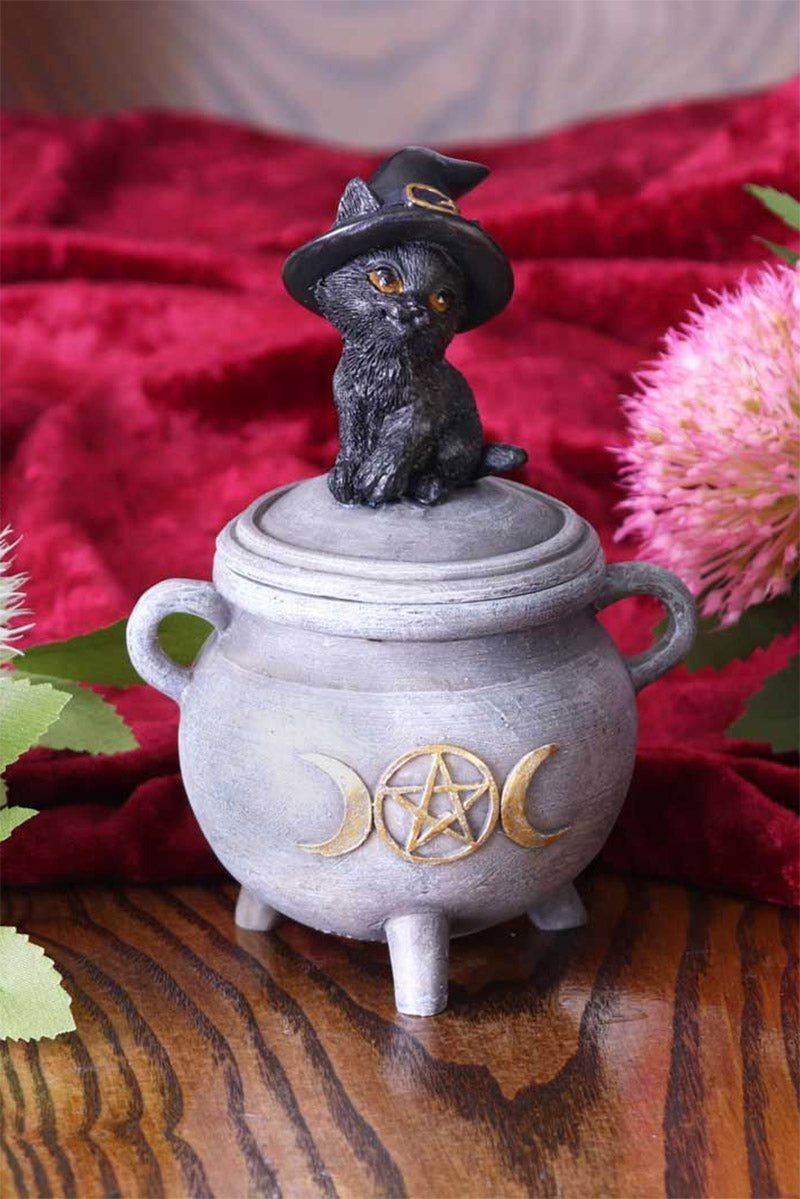 Black Cat Cauldron Box – VampireFreaks