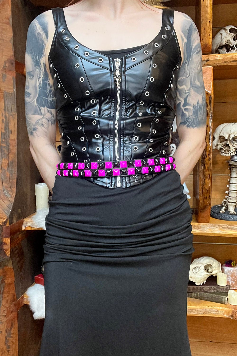 Bleed Pink Studded Belt [UNISEX] – VampireFreaks