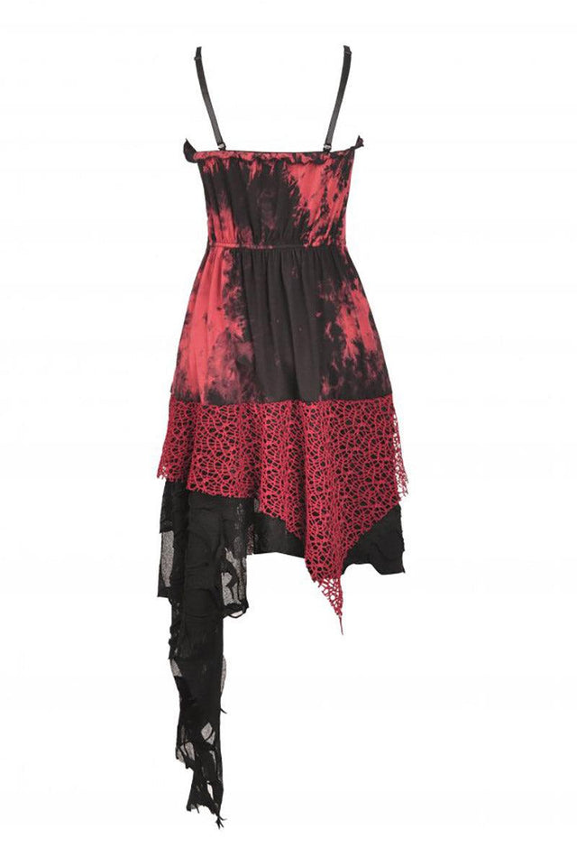 Blood Bride Distressed Punk Dress – VampireFreaks