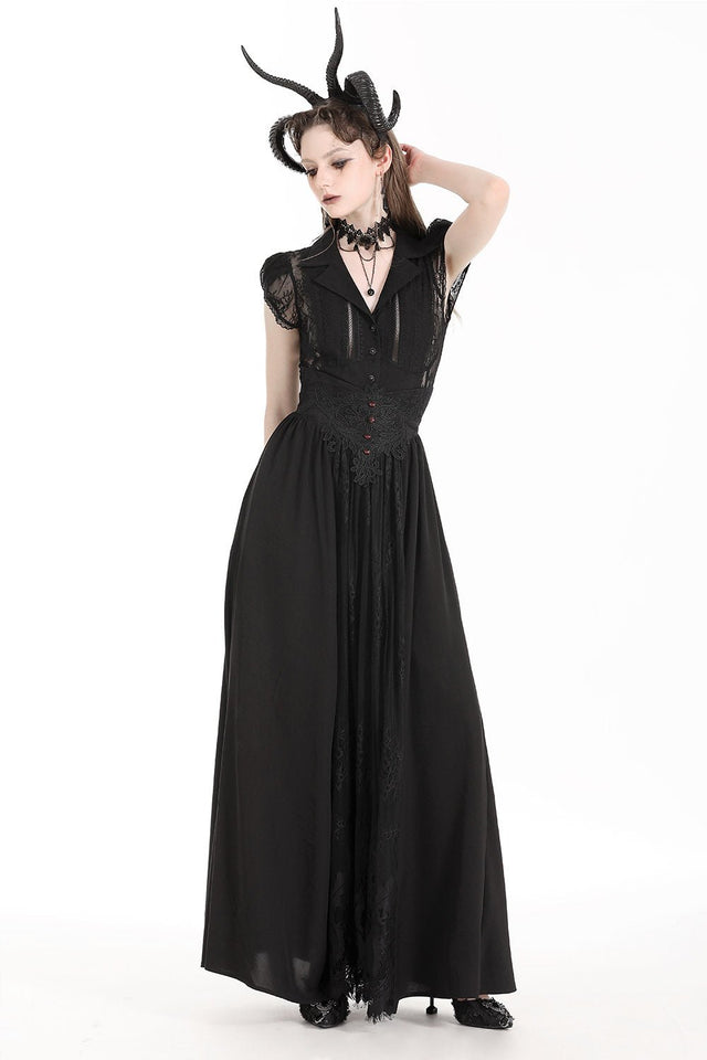 Bloodline Vampire Goth Maxi Skirt – VampireFreaks