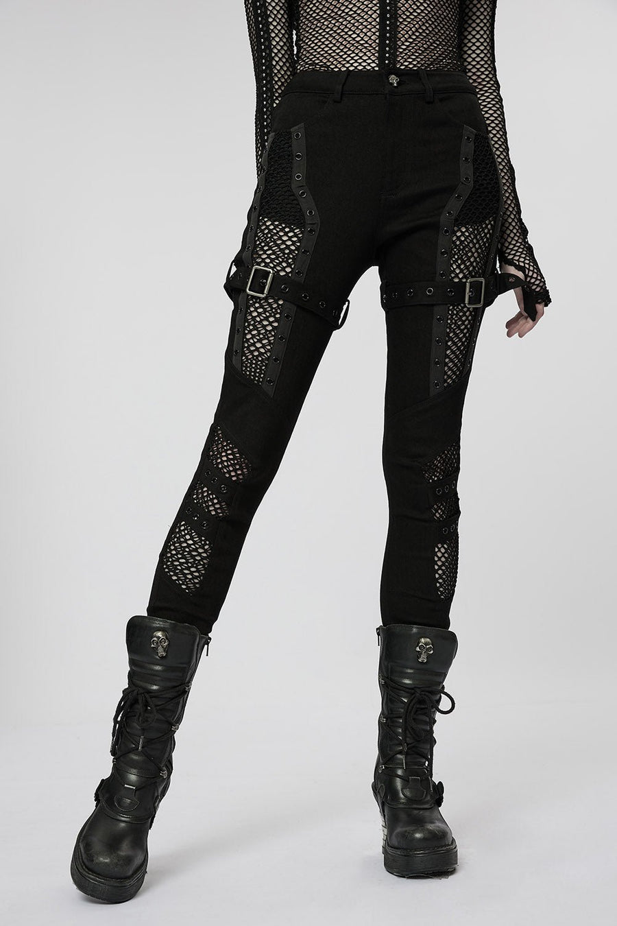 Bonecrusher Fishnet Pants – VampireFreaks