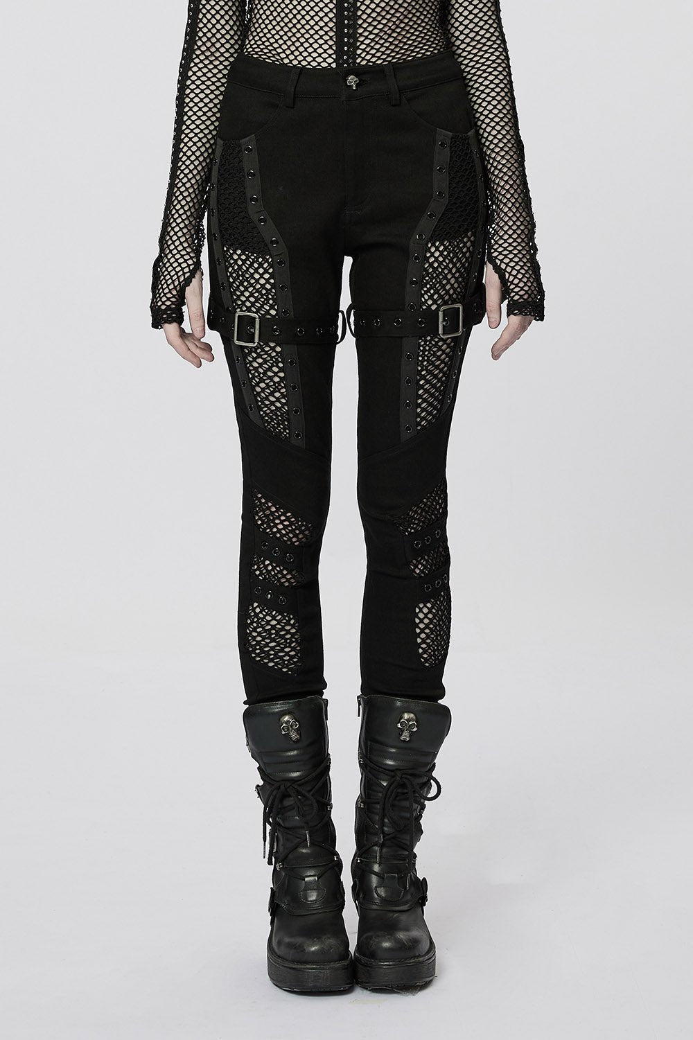 Bonecrusher Fishnet Pants – VampireFreaks