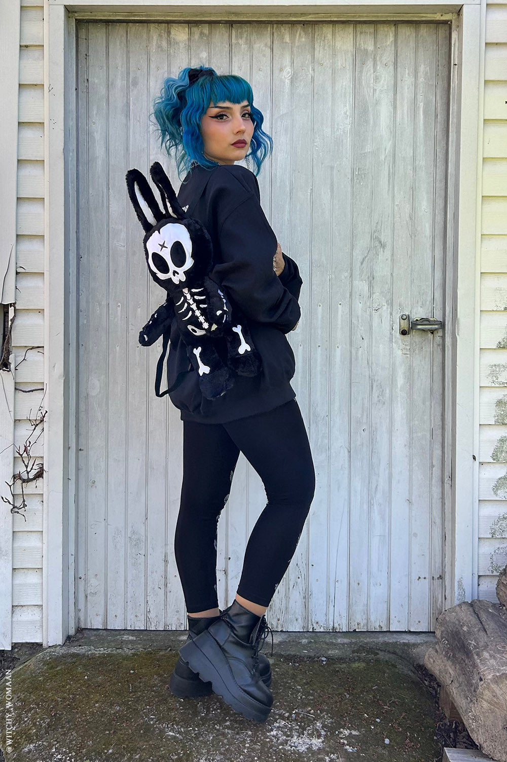 RIP Rabbit Plush Backpack – VampireFreaks