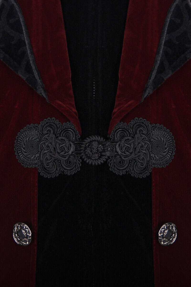 Crimson Blood Victorian Goth Coat – VampireFreaks