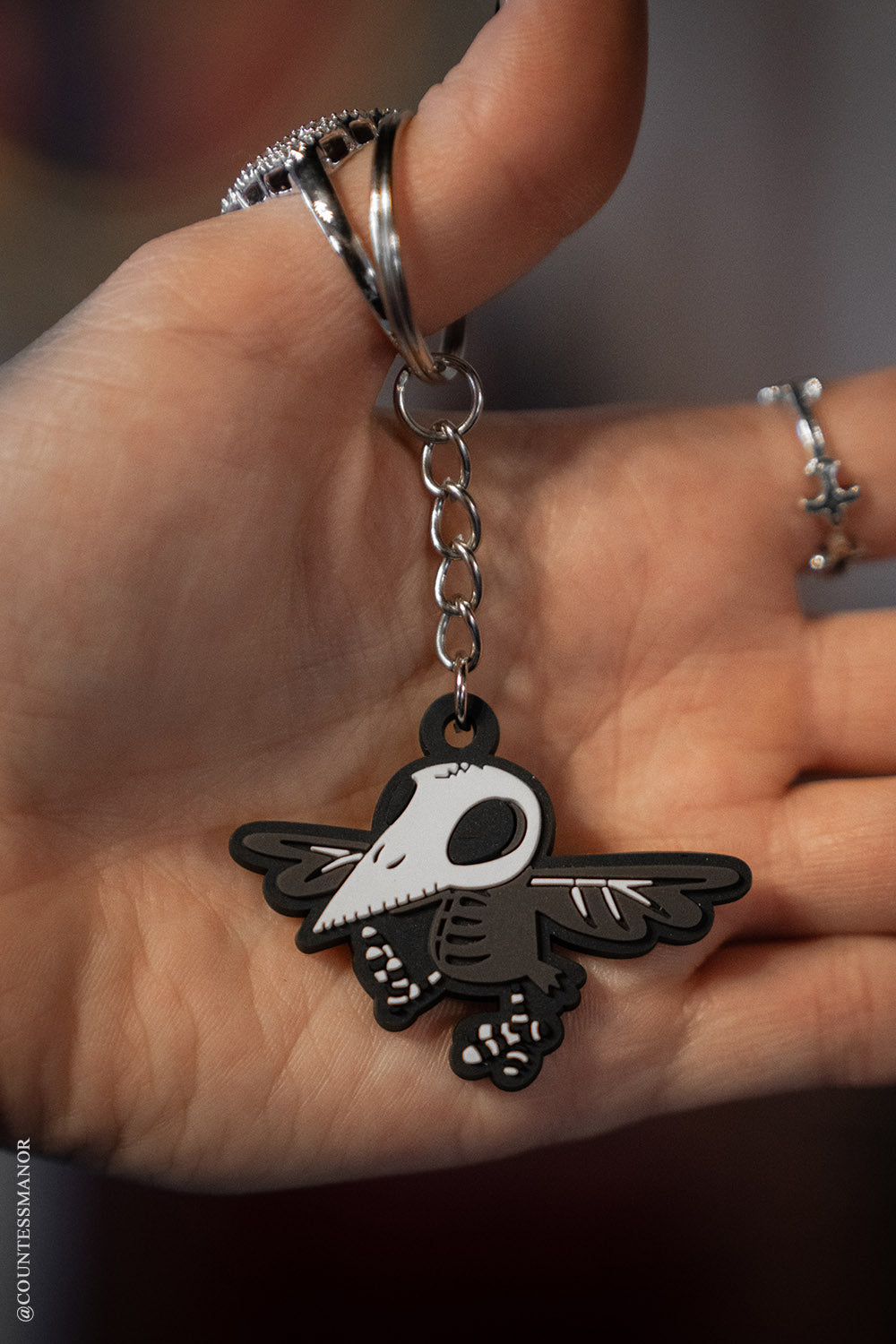 Quoth The Raven Keychain – VampireFreaks
