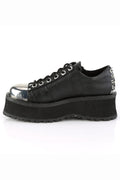 Crypt Curious Platform Sneakers [GRAVEDIGGER-04 Oxfords] – VampireFreaks