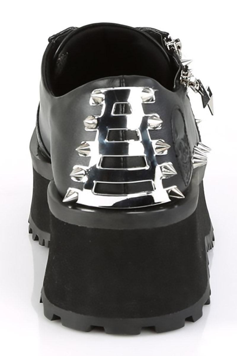Crypt Curious Platform Sneakers [GRAVEDIGGER-04 Oxfords] – VampireFreaks