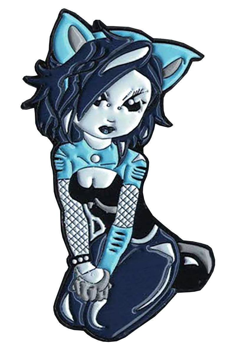 Cyber Kitty Enamel Pin – VampireFreaks