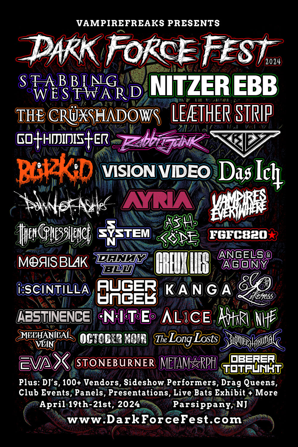 Dark Force Fest 3-Day Ticket – VampireFreaks