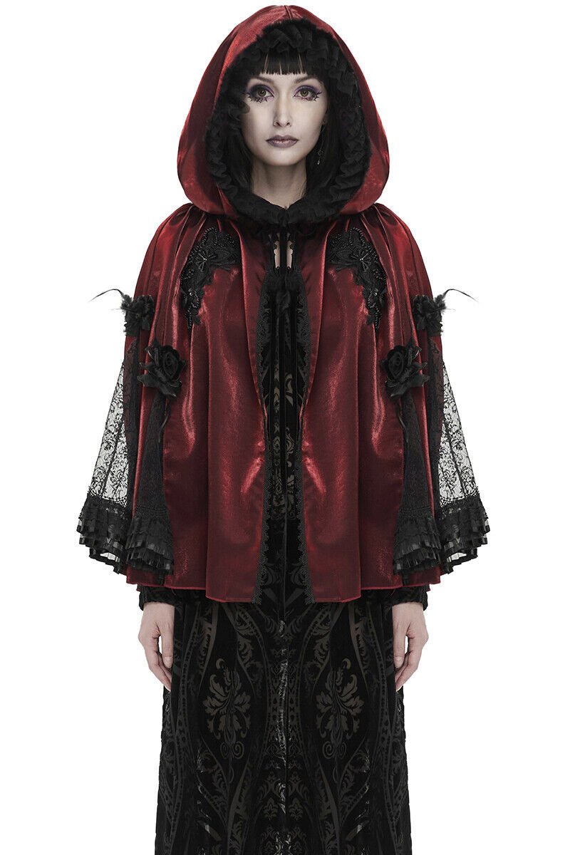 Dead Riding Hood Cloak [SCARLET] – VampireFreaks