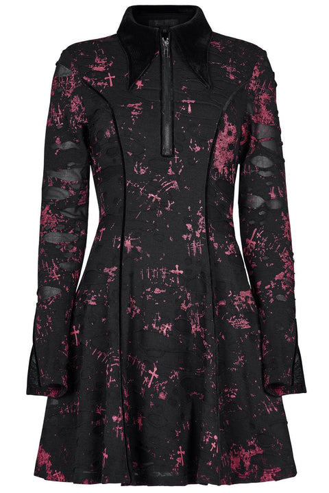 Designer Blood Splattered Dress – VampireFreaks