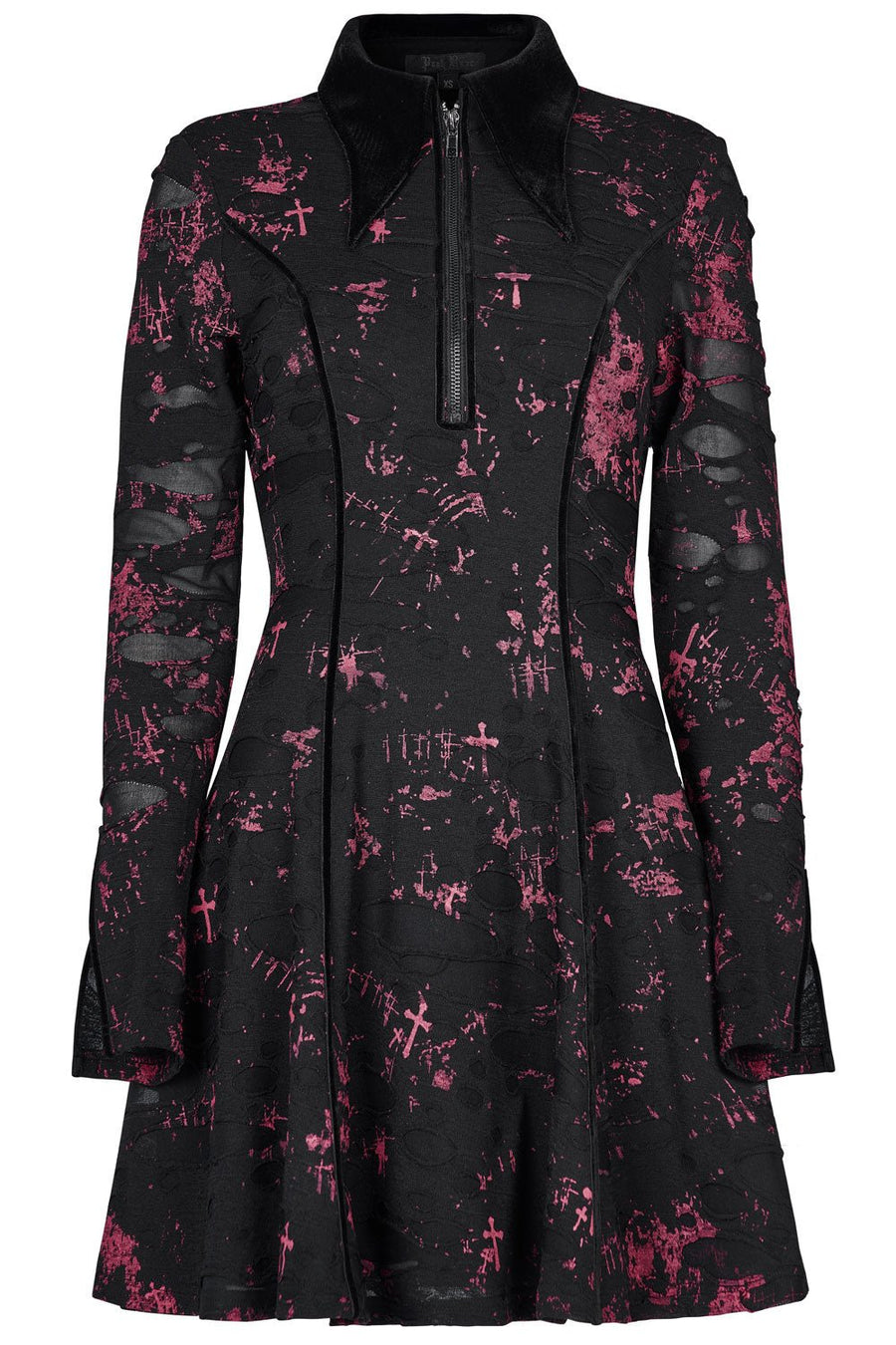Designer Blood Splattered Dress – VampireFreaks