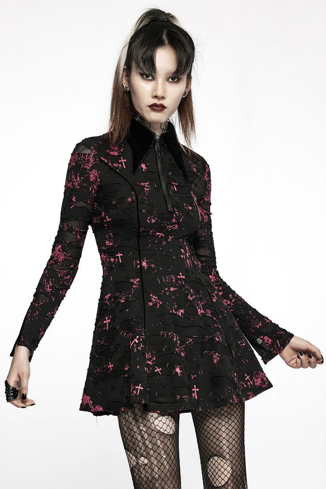 Designer Blood Splattered Dress – VampireFreaks