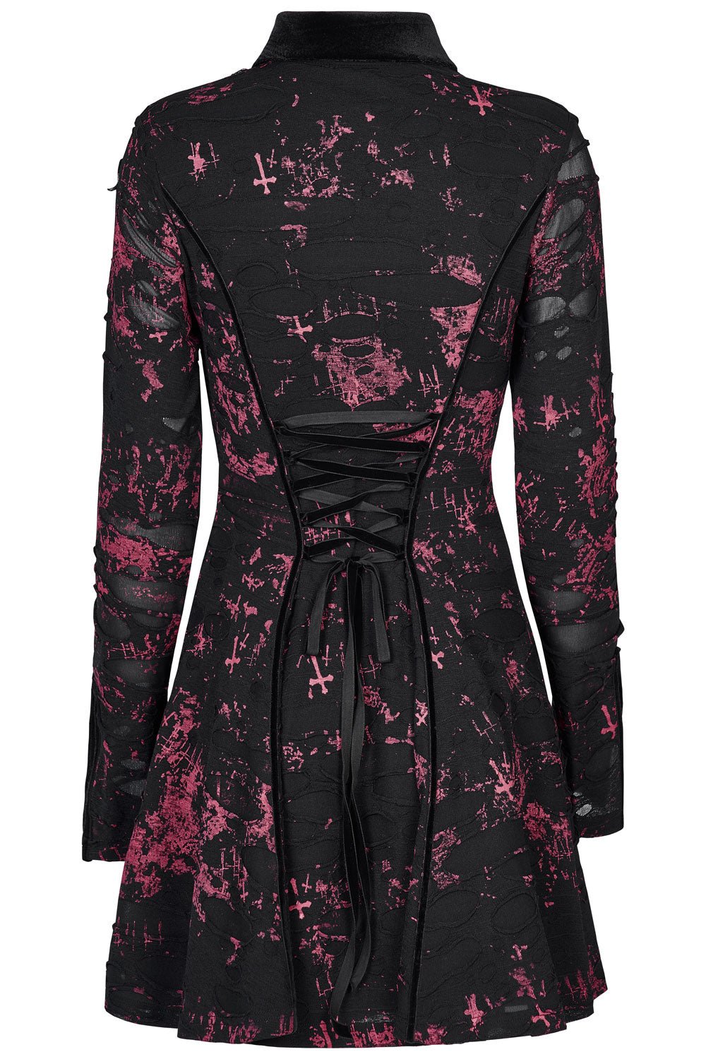 Designer Blood Splattered Dress – VampireFreaks