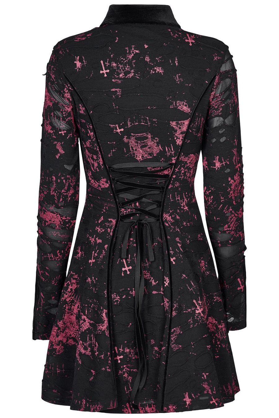 Designer Blood Splattered Dress – VampireFreaks