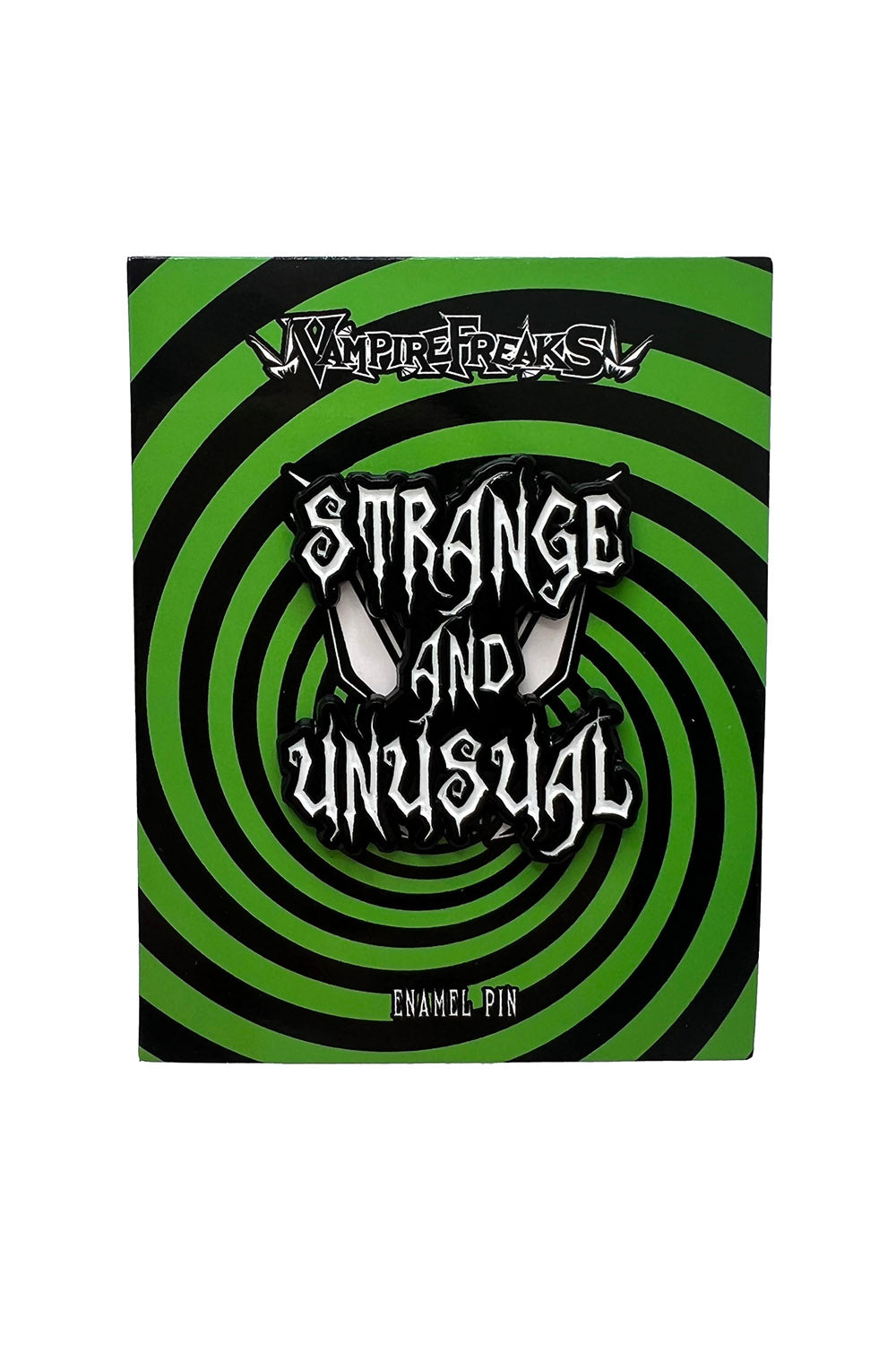 Strange and Unusual Enamel Pin – VampireFreaks