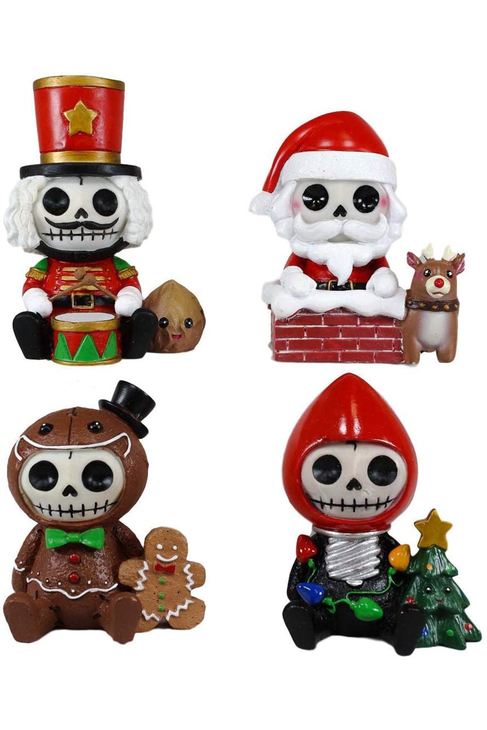 Furrybones Christmas Statue Set – VampireFreaks