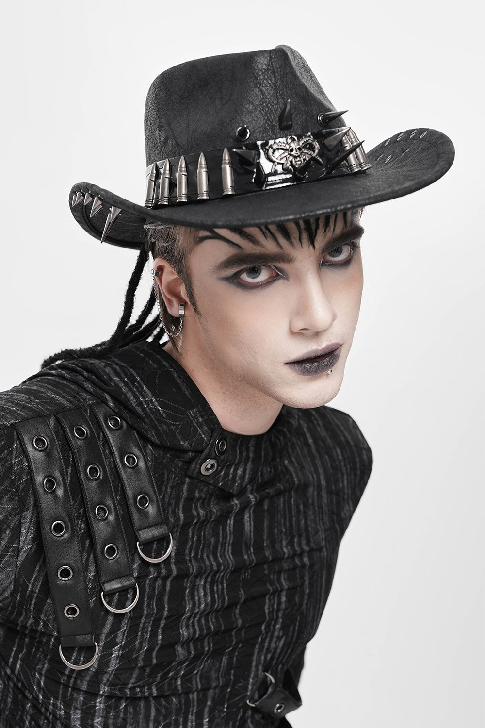 Dagger Bone Studded Hat – VampireFreaks
