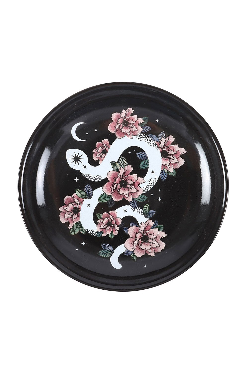 Serpentine Floral Snake Trinket Dish – VampireFreaks