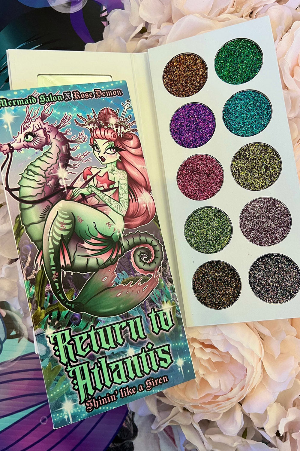 Return To Atlantis Chrome Glitter Palette – VampireFreaks