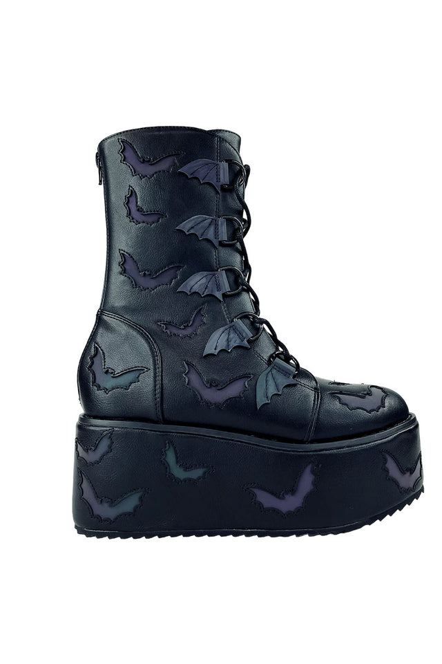 Stomp Bat Reflective Boots – VampireFreaks