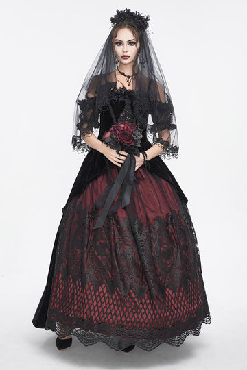 Our Lady Muerte Gothic Veil – VampireFreaks