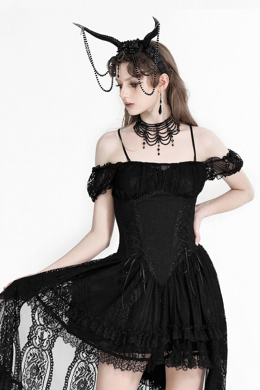 Nordic Witch Gothic Horned Headband – VampireFreaks