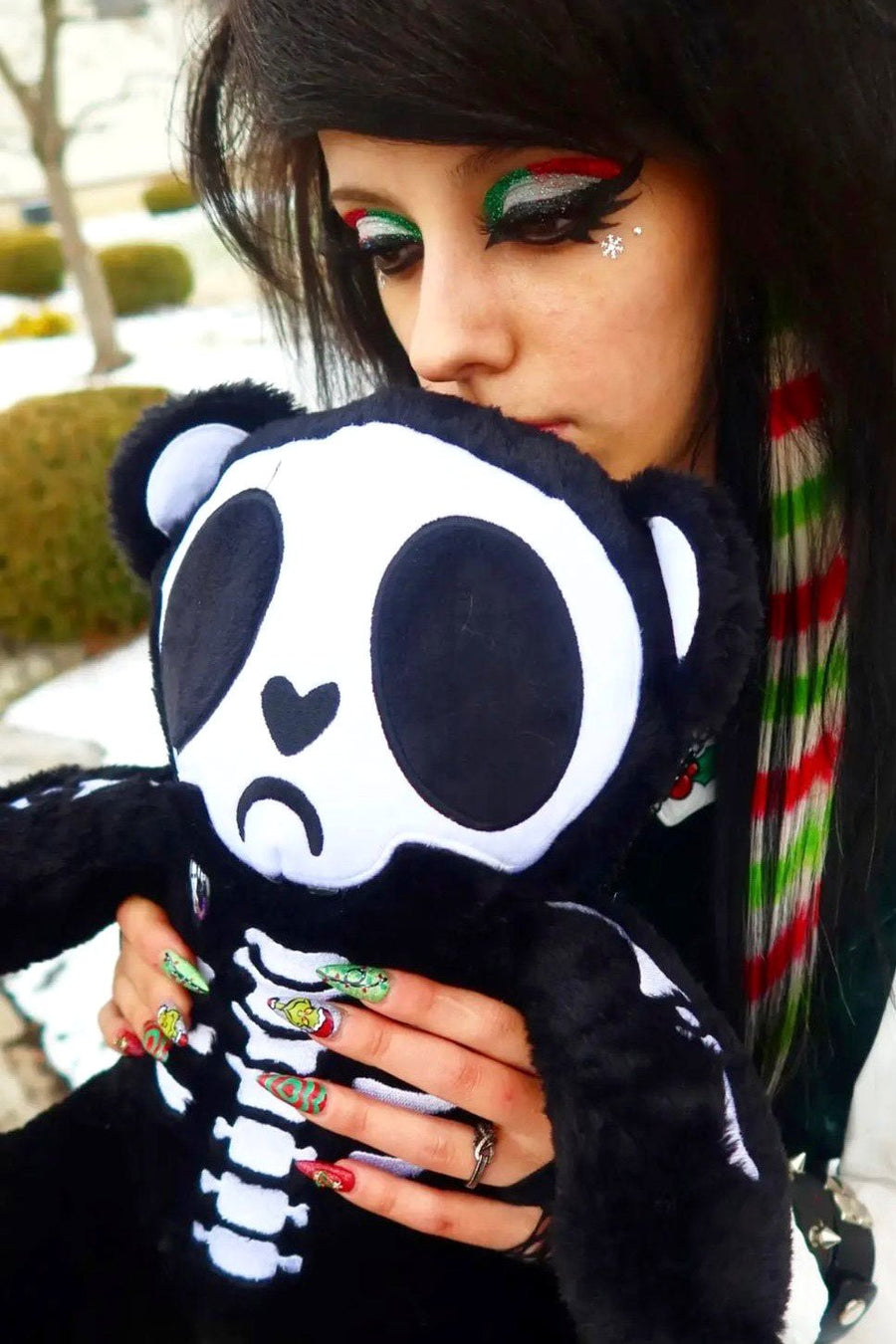 Grumpy Bones Bear Plush Toy – VampireFreaks