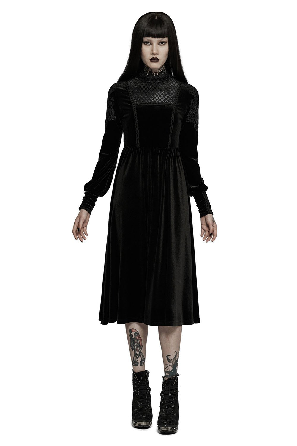 Haunted Mansion Midi Dress – VampireFreaks