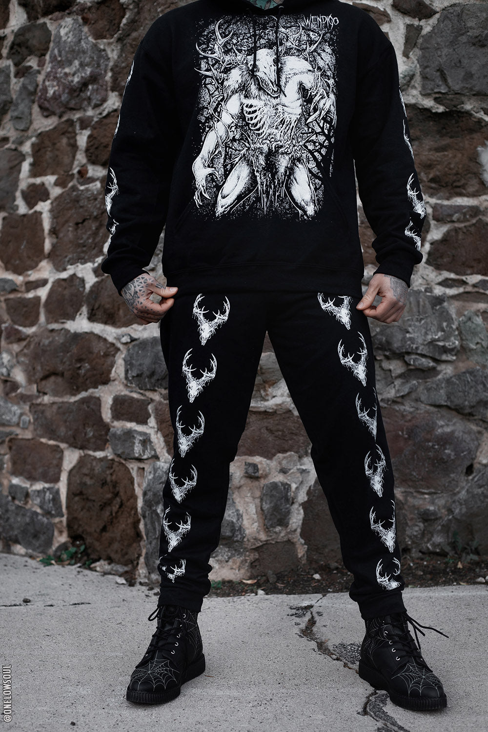 Wendigo Skull Joggers – VampireFreaks