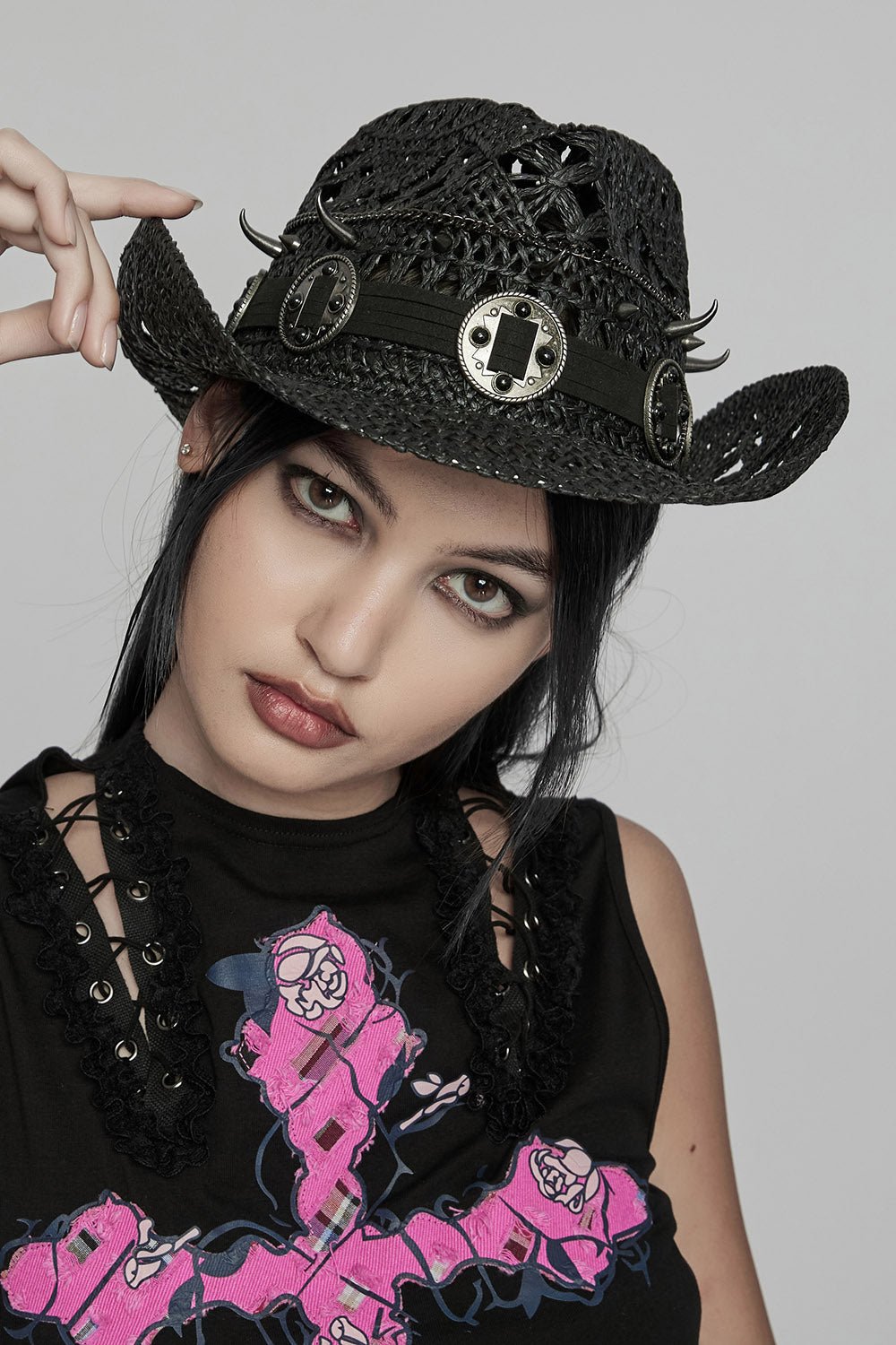 Hellbilly Western Goth Cowboy Hat – VampireFreaks