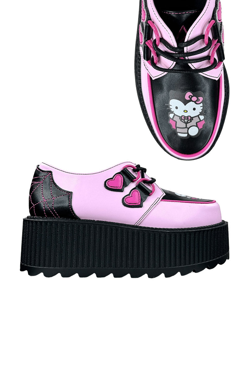 Super Kreep Drac Hello Kitty Platform Shoes [Pink/Black] [NO RESTOCKS ...