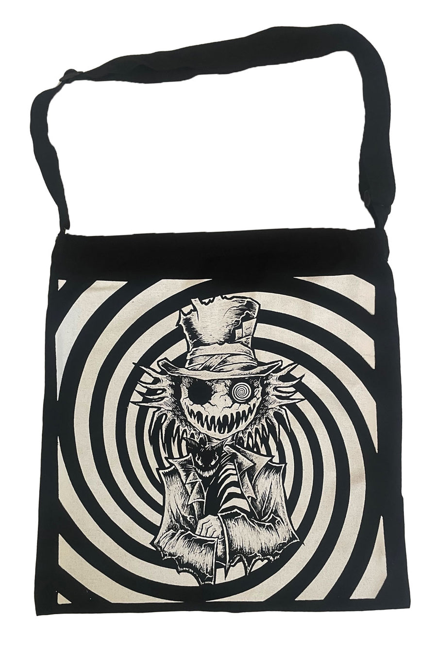 Shoulder Sling Zipper Tote Bag – VampireFreaks