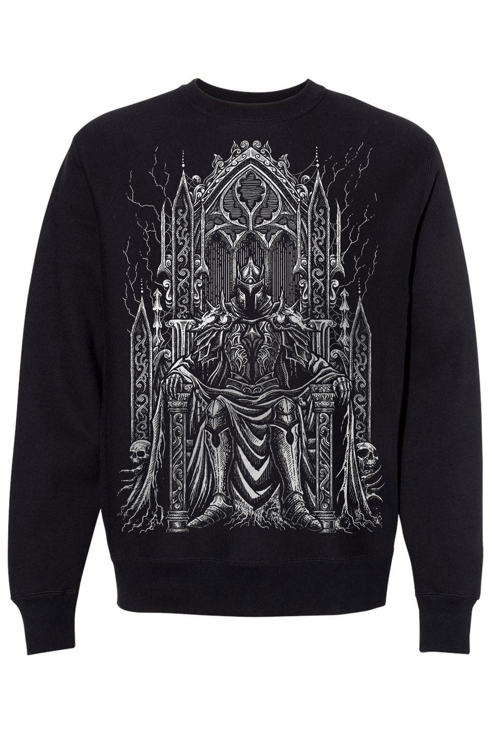 Medieval Knight Sweatshirt [Metallic Silver] – VampireFreaks