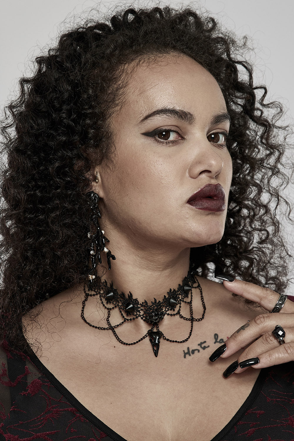 Lenore Gothic Raven Choker – VampireFreaks