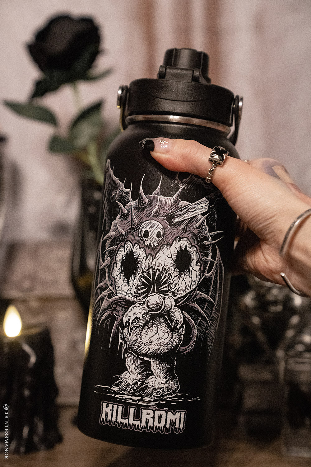 Hell Kitty 32 Oz Water Bottle – VampireFreaks