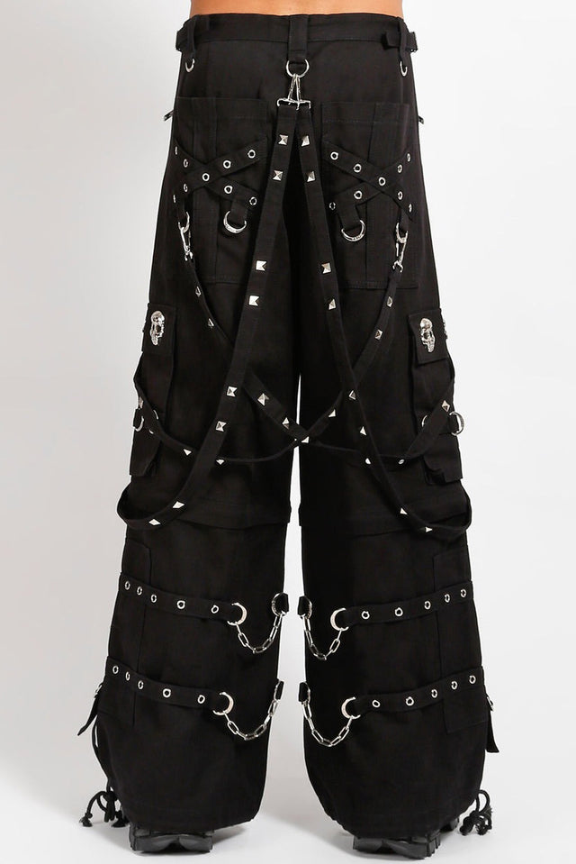 Tripp NYC Skull Stud Pants [BLACK/BLACK] – VampireFreaks