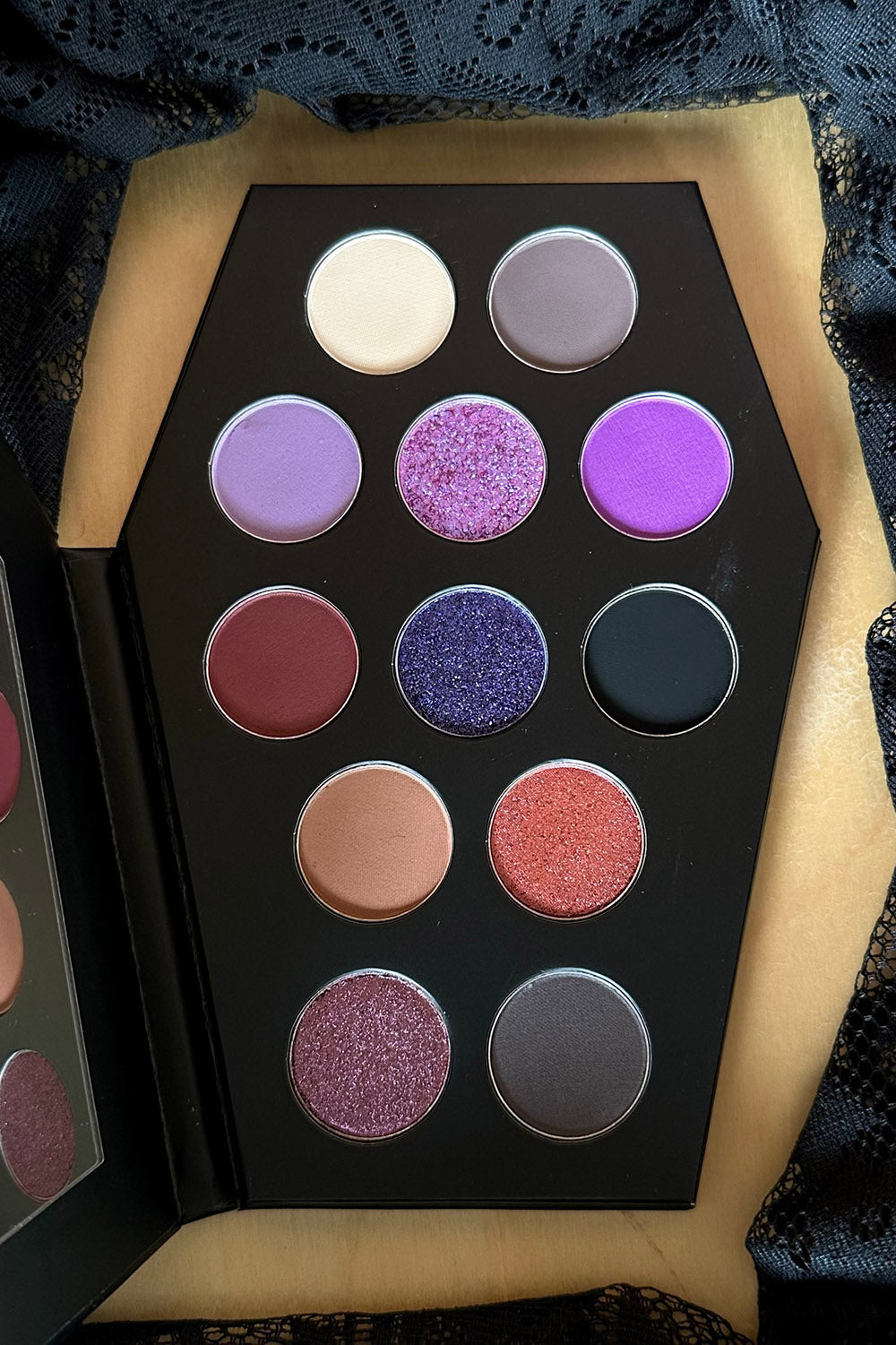 Moon Goddess Coffin Eyeshadow Palette – VampireFreaks