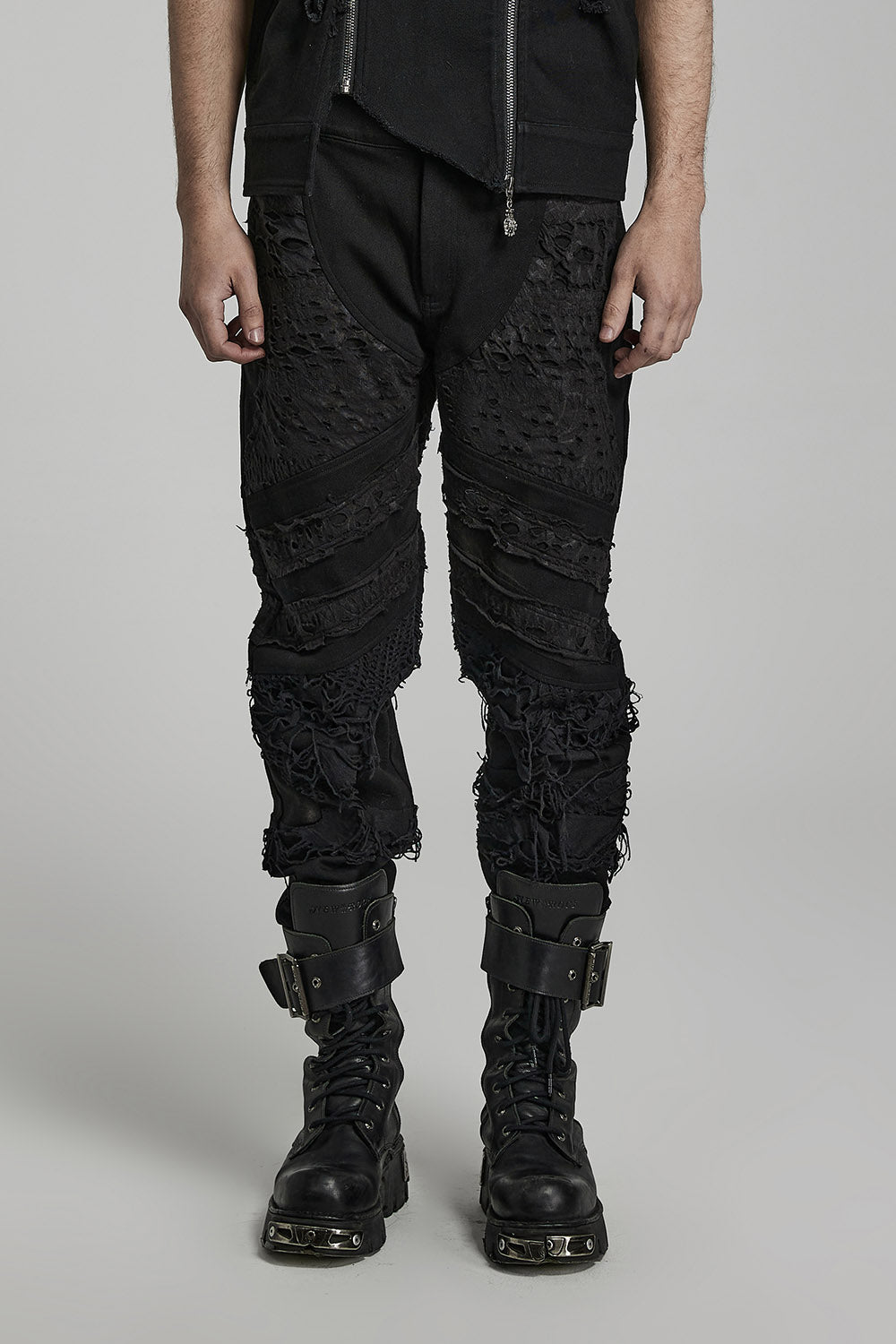 Unholy War Distressed Pants – VampireFreaks