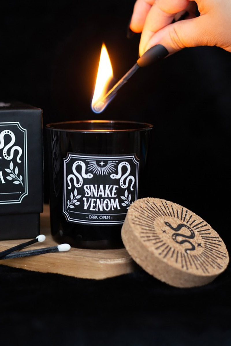 Snake Venom Dark Opium Candle – VampireFreaks