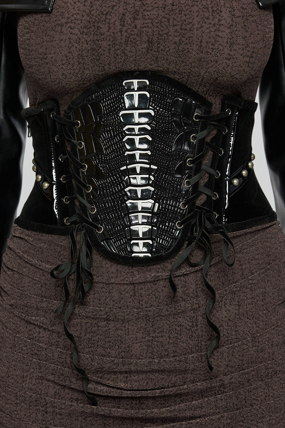 Exhumed Skeleton Spine Underbust Corset – VampireFreaks