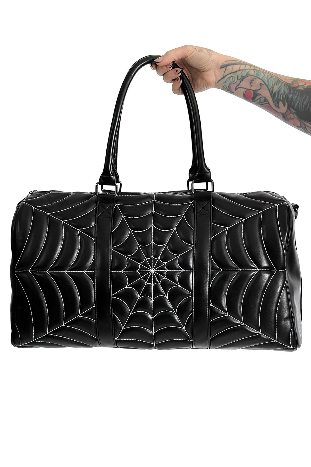 Web Weekender Bag [Black/White] – VampireFreaks