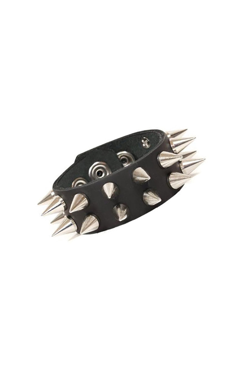 Spiked Leather Cuff Bracelet – VampireFreaks